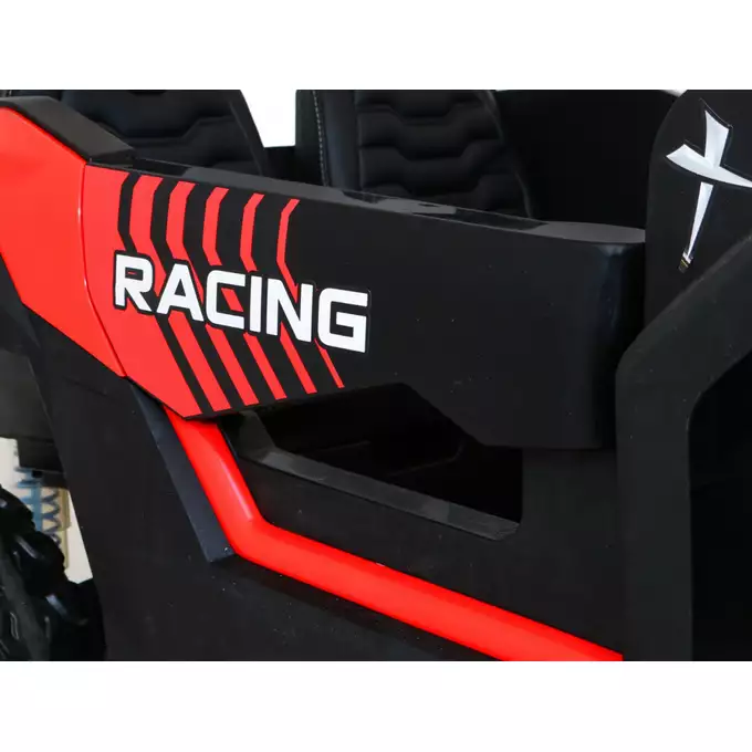 Mega mocny Buggy ATV Racing 4x200W Czerwony